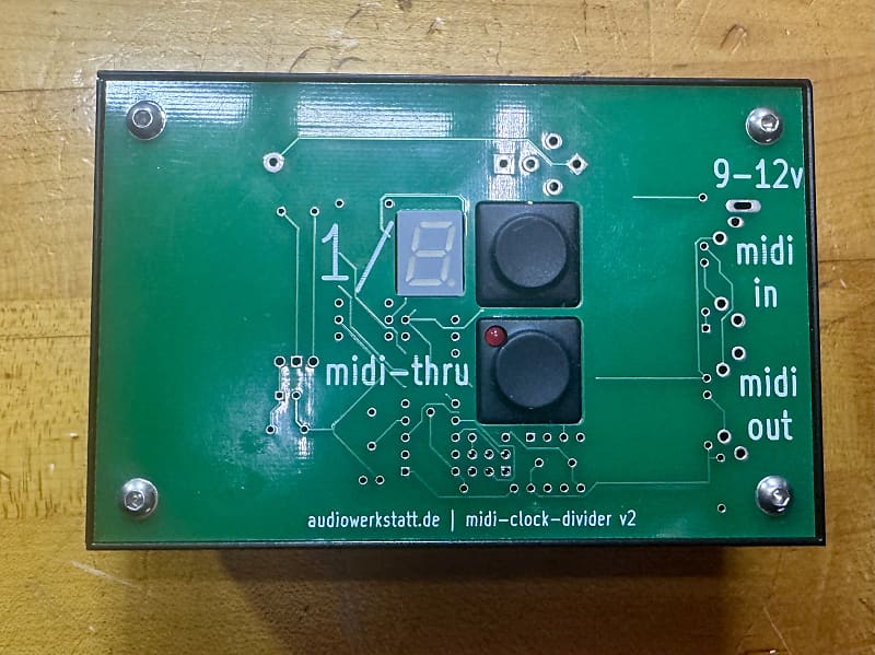 Audiowerkstatt midi-clock-divider | Reverb