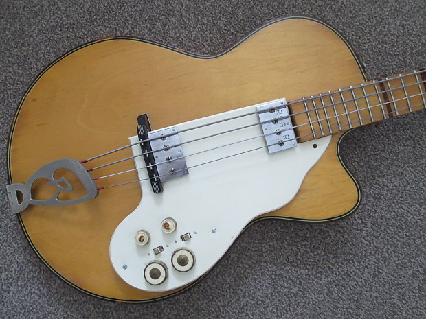 Roger bass guitar late fifties natural | Reverb