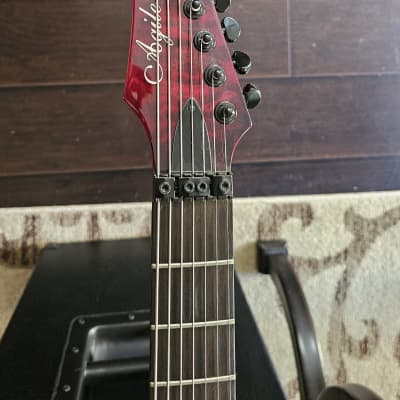 Agile Interceptor Pro 727 EB 7 string Floyd Rose Electric | Reverb