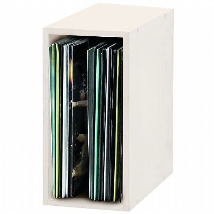 Glorious 12" Vinyl Record Storage Box 55 (white) | Reverb UK