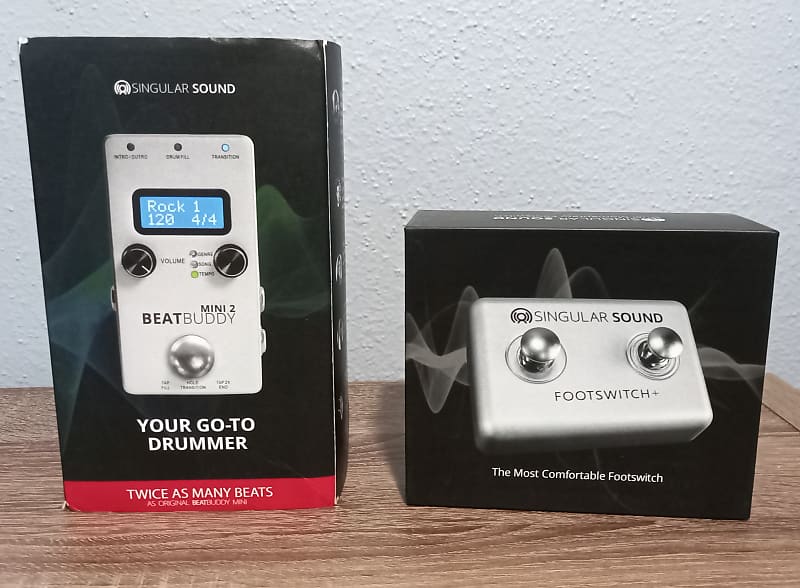Singular Sound BeatBuddy Mini Drum Pedal with extra switch | Reverb