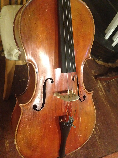 Juzek Carved 4/4 Cello 1930s Germany | Reverb