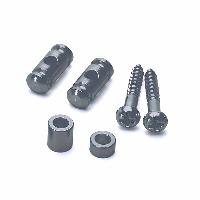 String Retainer Gotoh Cylindric Strat Tele Cosmo Black | Reverb