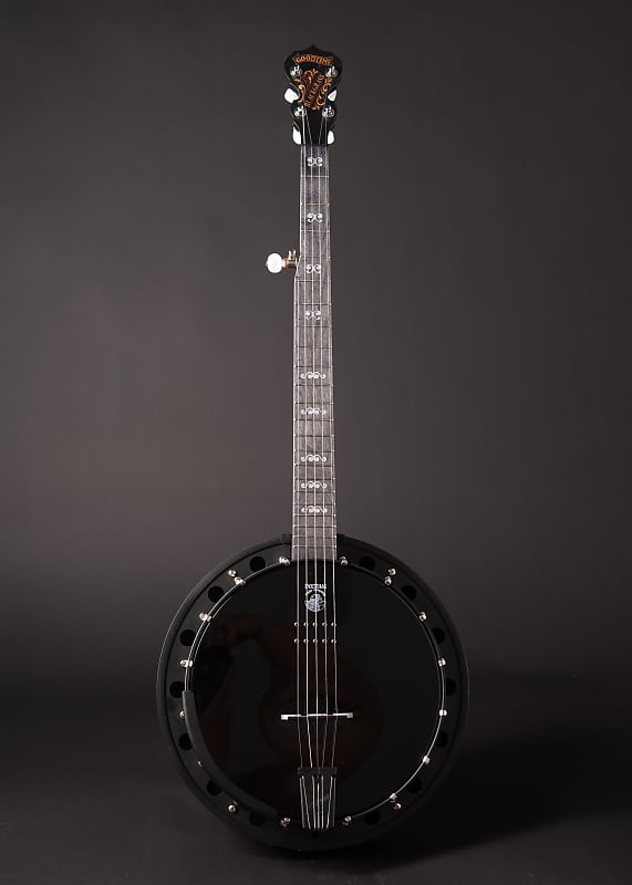 Deering Black Grass Banjo - Black | Reverb