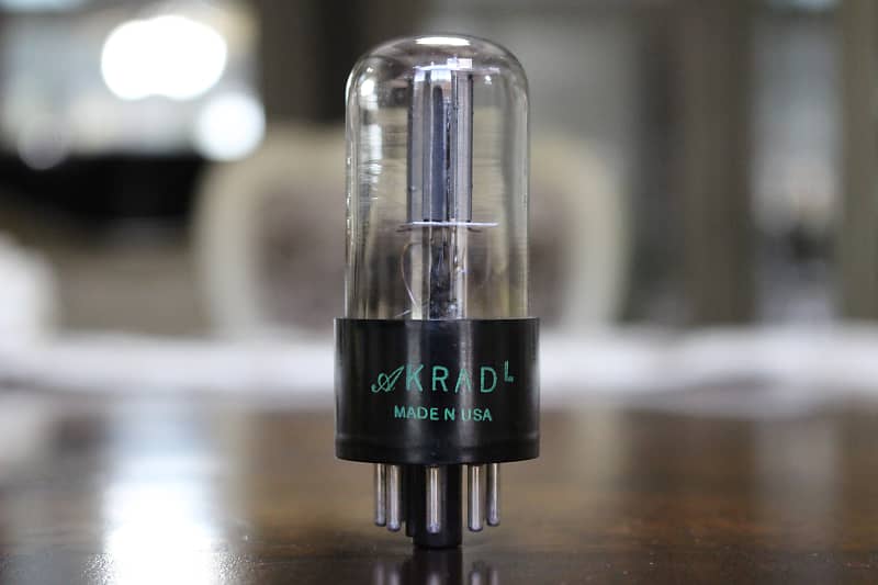 1958 CBS AKRAD 6SN7GTB - TALL 2-Hole Black Riveted | Reverb UK