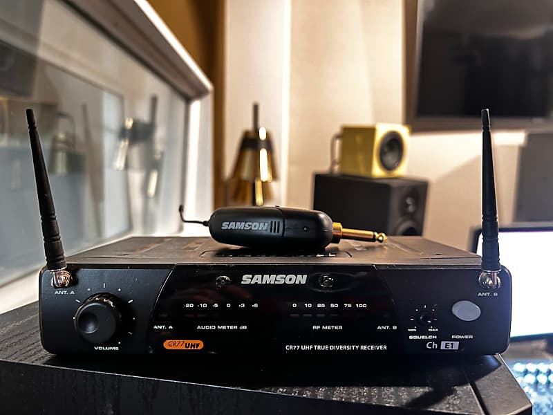 Samson CR77 Diversity Wireless Receiver - K2 Band + AF1 2020 | Reverb