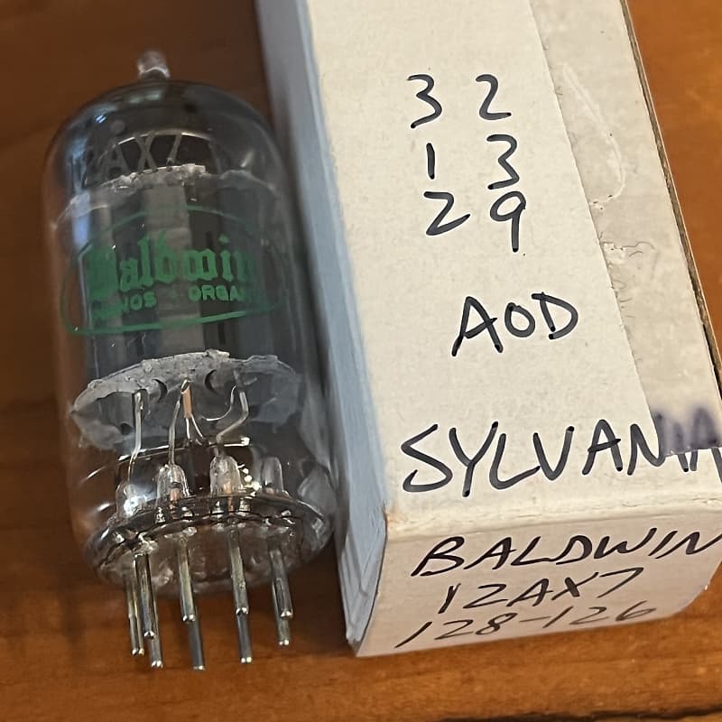 Sylvania 12AX7 (Baldwin) preamp tube | Reverb