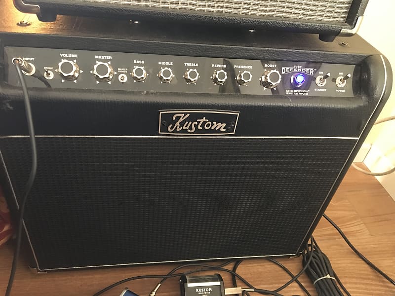 kustom defender def 112 50 watt tube valve guitar amplifier | Reverb