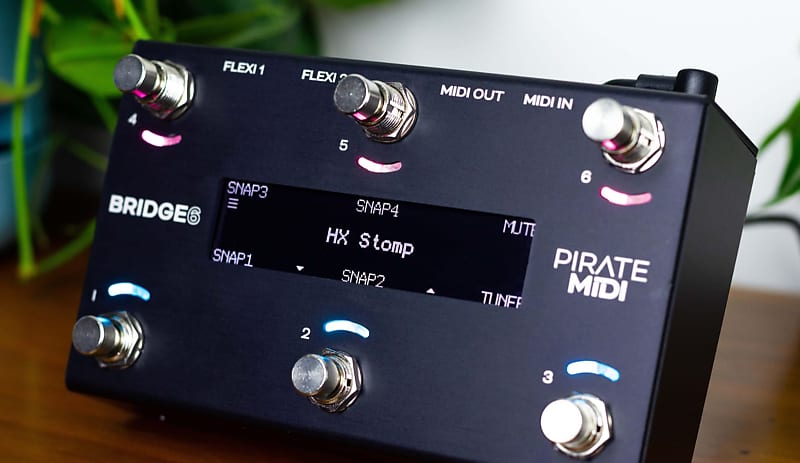 Pirate midi Bridge6 - Black | Reverb