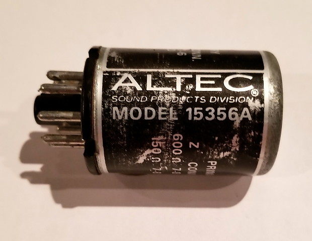 Altec 15356A vintage 600-ohm octal line matching transformer | Reverb