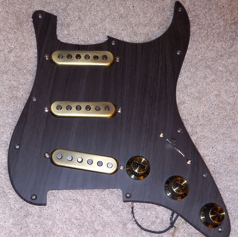 Fender Pre-wired Strat SSS Pickguard 2021 | Reverb