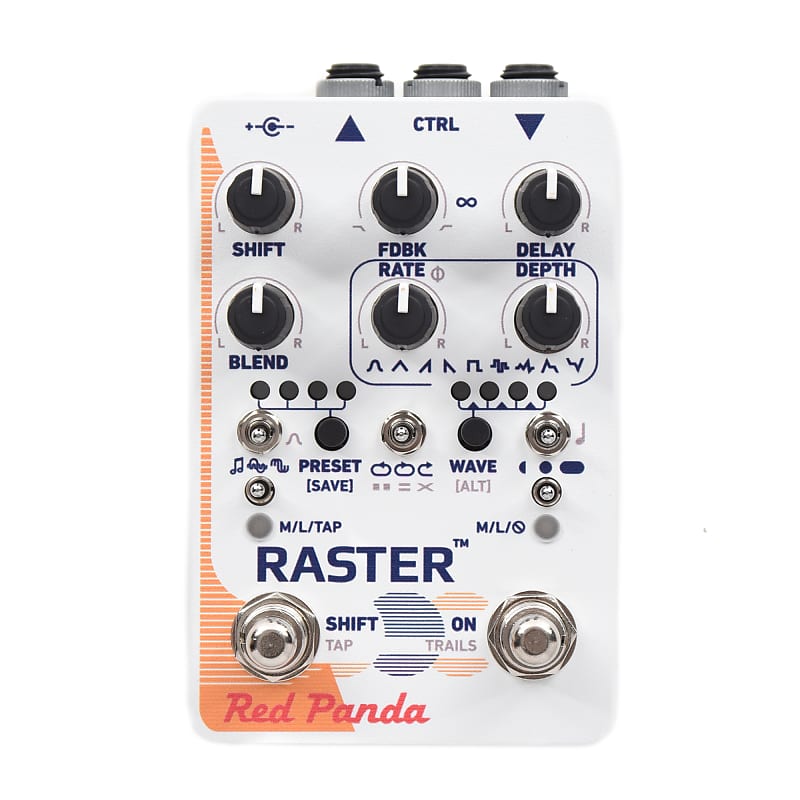 Red Panda Raster v2 Delay | Reverb Australia