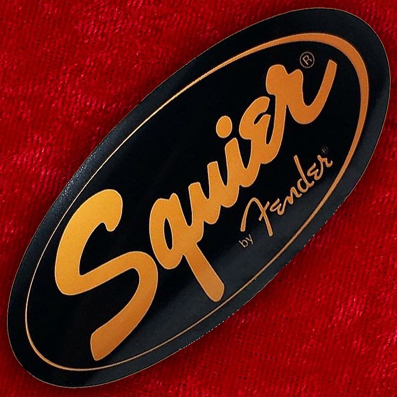 SQUIER BY FENDER STICKER INSANELY RARE LIMITED EDITION CASE | Reverb