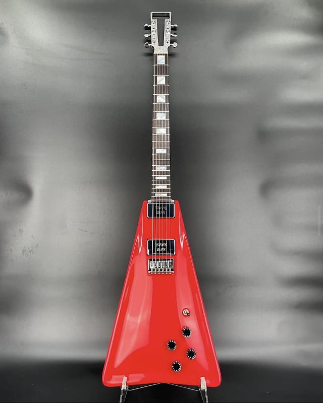 Travis Bean Designs TB3000 Wedge Ferrari Red 2022 & Polished | Reverb