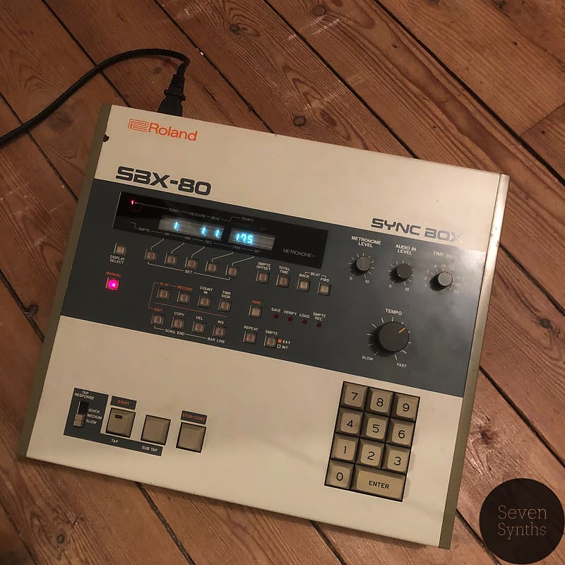 Roland SBX-80 Sync Box / DIN SYNC / MIDI / SMPTE | Reverb