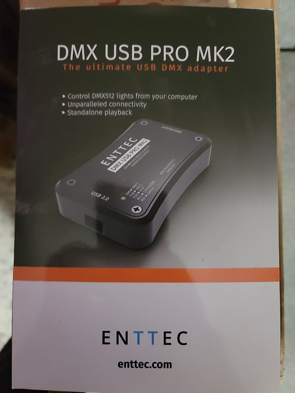 Enttec Dmx Pro Mk2 | Reverb