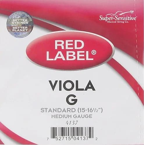 String, Viola G 15-16",Std 4/4 Ss | Reverb