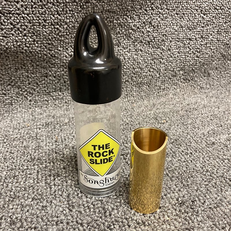 NEW Rock Slides by Songhurst Guitar Slide Brass Large | Reverb