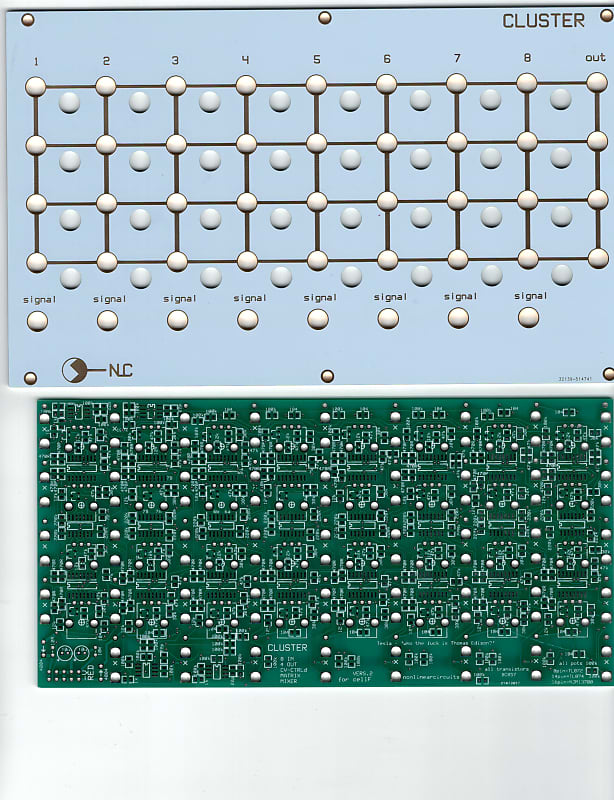 nlc1076 cluster matrix mixer, white nlc version | panel | Reverb UK