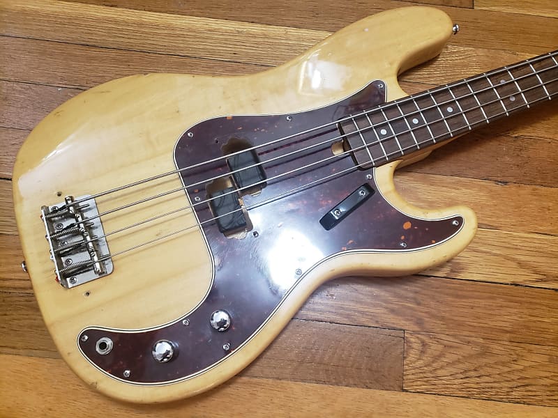 Univox Precision Bass 1970s *NO PICKUPS* | Reverb