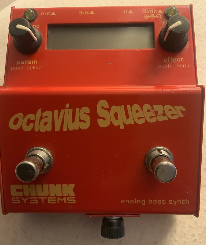 Chunk Systems Octavius Squeezer - Red Serial #000012 | Reverb