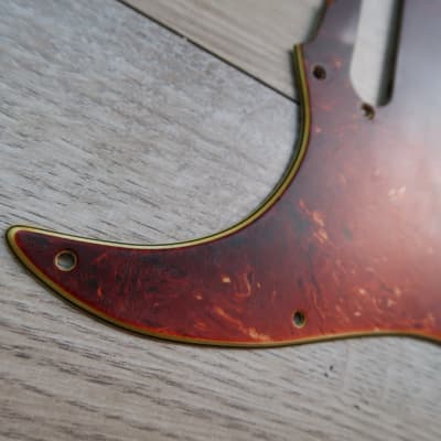 Left Handed 60's Fender Stratocaster Pickguard Celluloid | Reverb