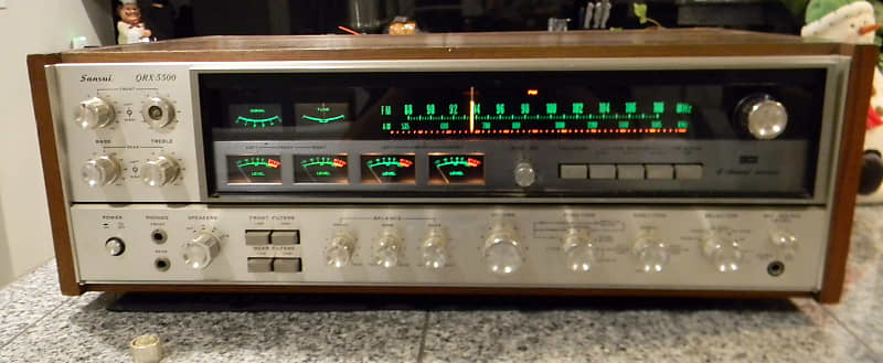 Vintage Sansui QRX-5500 - Quad 4 Channel Receiver LARGE & | Reverb
