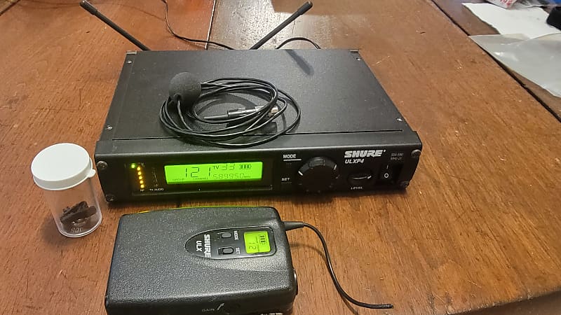 Shure ULXP4 J1 554-590 w/ULX1 Bodypack. Lav W185 | Reverb
