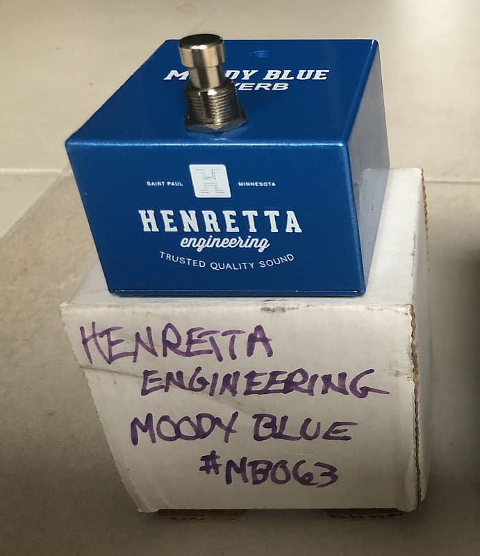 Henretta Engineering Moody Blue | Reverb Australia