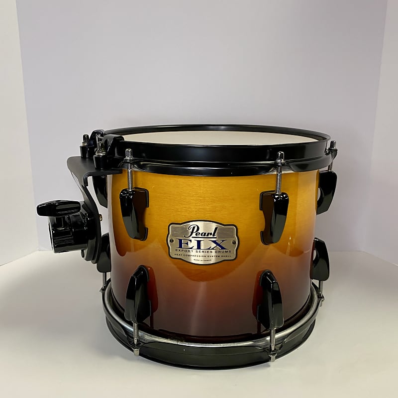 Pearl Export ELX - Amber Fade w/ Black Hardware 10x8 | Reverb