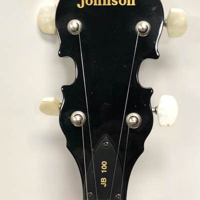 Preowned Johnson JB100 5-String Resonator Banjo w/ chip board | Reverb