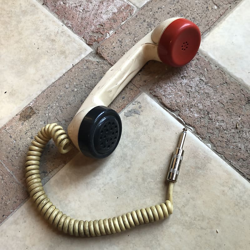 Vintage RUSSIAN telephone microphone. Watch VIDEO! Mic is in | Reverb