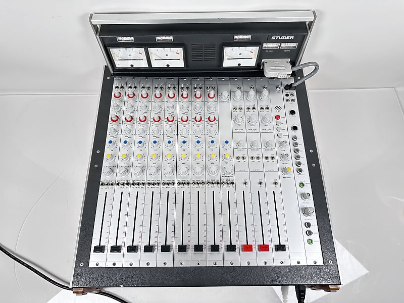 Studer 169 Desk Console Mixer Vintage | Reverb