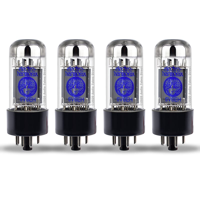 New Matched Quad Electro-Harmonix 6V6GT Amplifier Power Tubes | Reverb