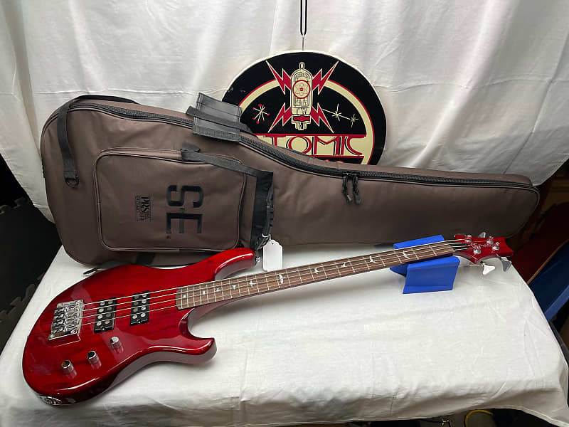 PRS Paul Reed Smith SE Kingfisher 4-string Bass with Gig Bag | Reverb