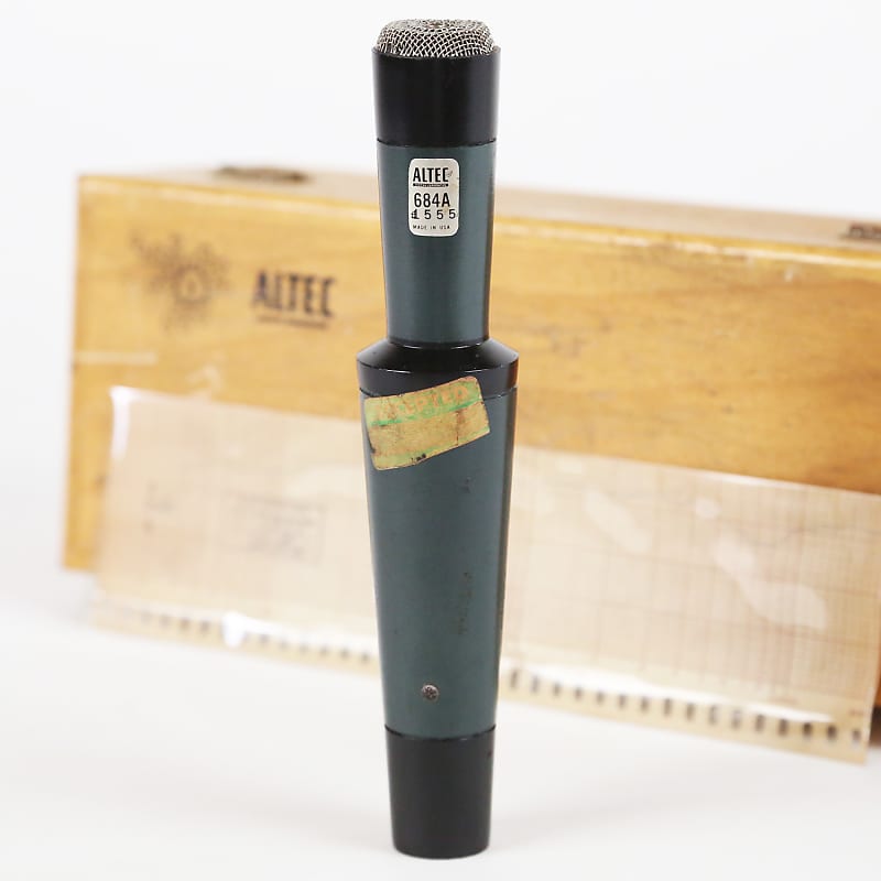 1960s Altec 684A Vintage Omni Directional Dynamic Microphone | Reverb