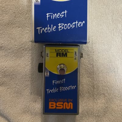 BSM RM Metal Treble Booster Range Master (Iommi/Sabbath) | Reverb