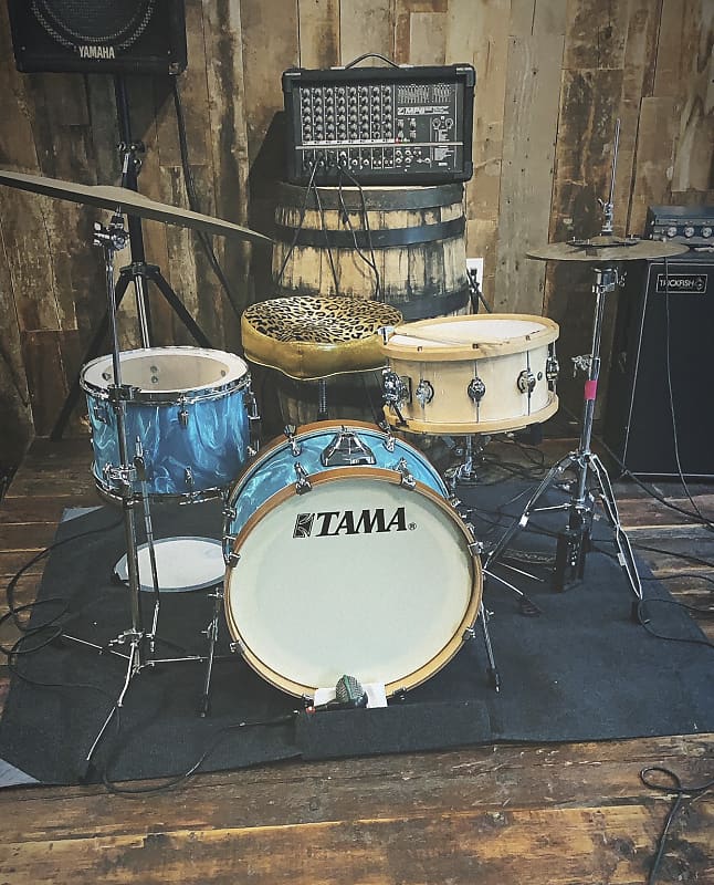 Tama Neo Mod Turquoise Satin haze | Reverb