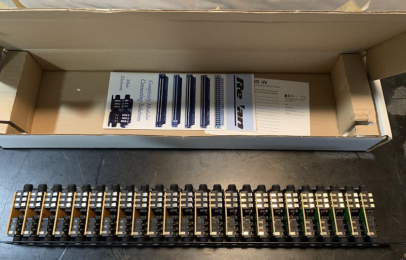 AP Audio Re’an 1/4” Modular Patch Bay Patching System Orig | Reverb