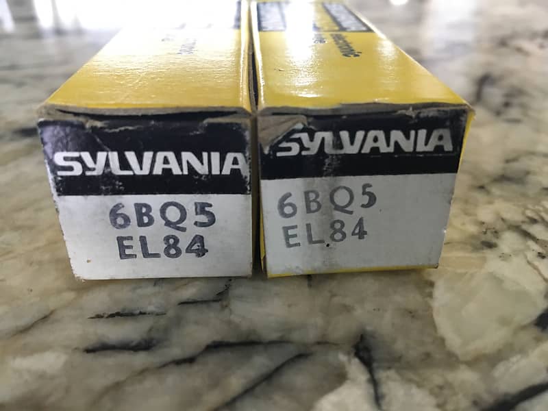 Sylvania 6BQ5 EL 84 NOS 1960s | Reverb