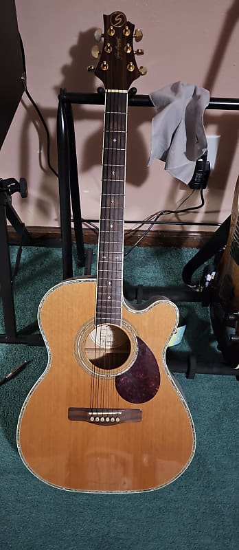 Samick-Greg Bennett OM 8 CE - Natural | Reverb