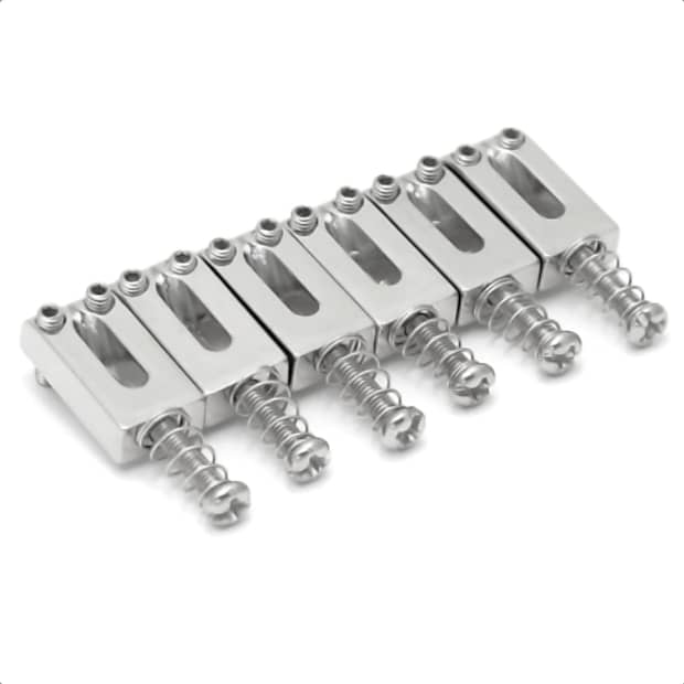 Replacement Bridge Saddles for Stratocaster & Strat Style | Reverb