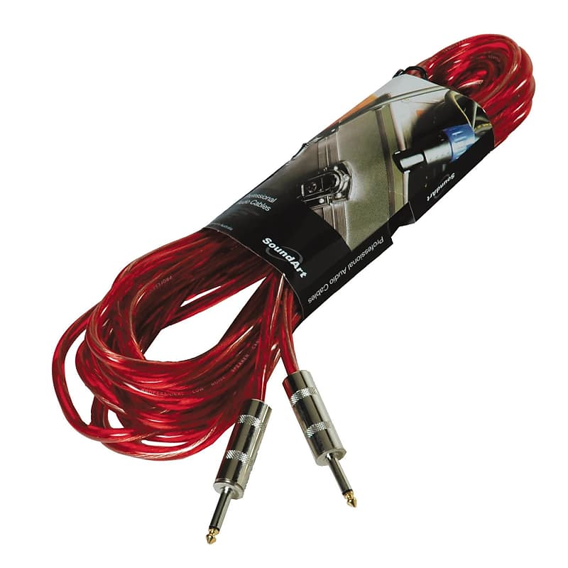 SoundArt Braided PA Speaker Cable with Jack to Jack | Reverb