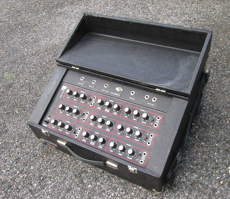 RARE VINTAGE 1970s Polytone 120 SIX CHANNEL 75 WATT POWERED | Reverb