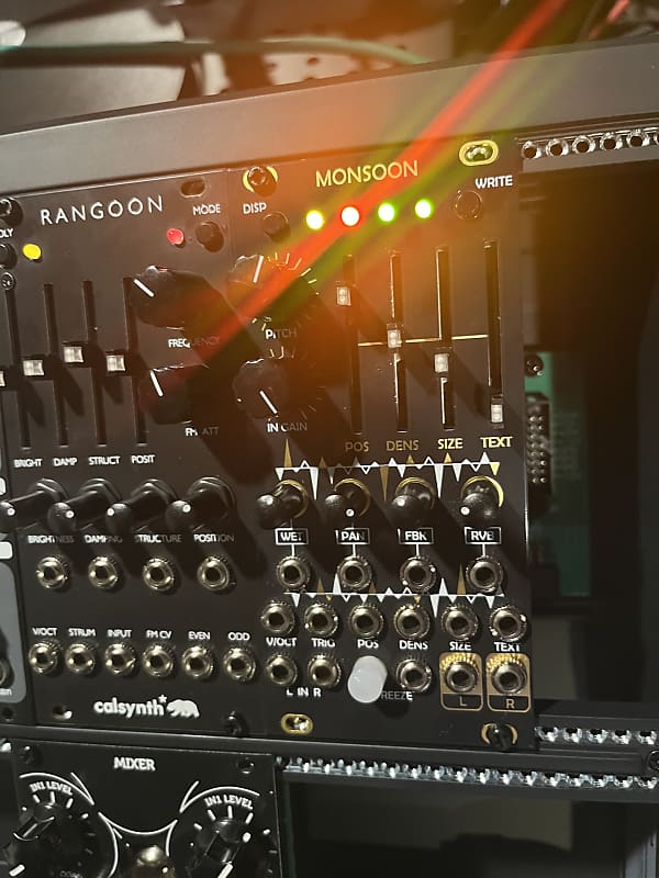 After Later Monsoon Texture Synthesizer 2022 - Black | Reverb