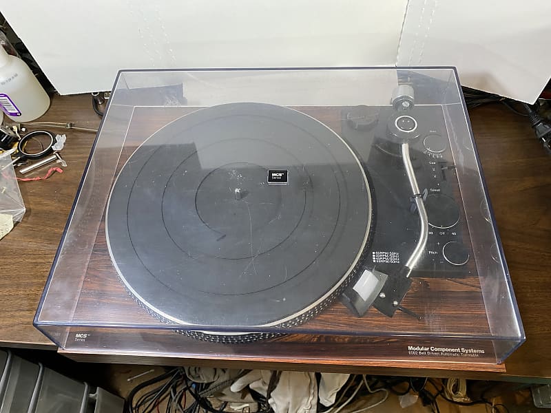 MCS 6502 semi automatic turntable Laminate | Reverb