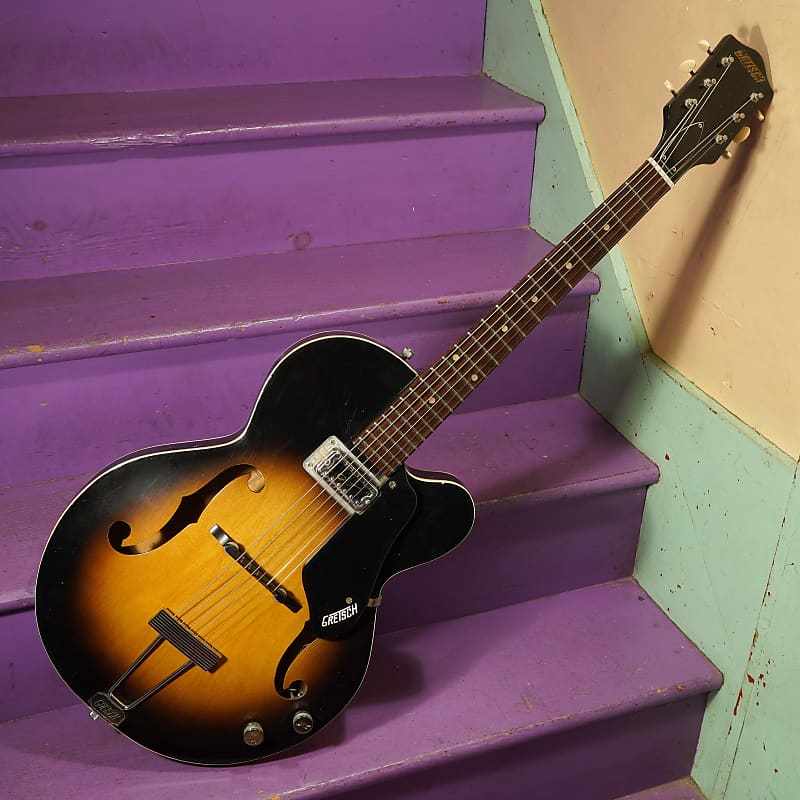 1960s Gretsch 6186 Clipper Hollowbody Electric Guitar (VIDEO! | Reverb