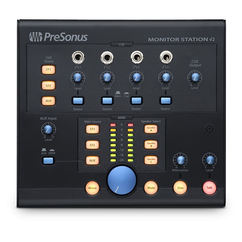 PreSonus Monitor Station V2 Desktop Monitor Controller | Reverb