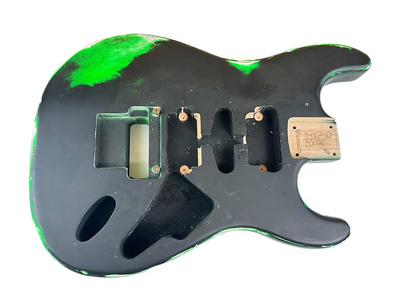 Warmoth Strat body, Alder 2020 - Relic painted | Reverb