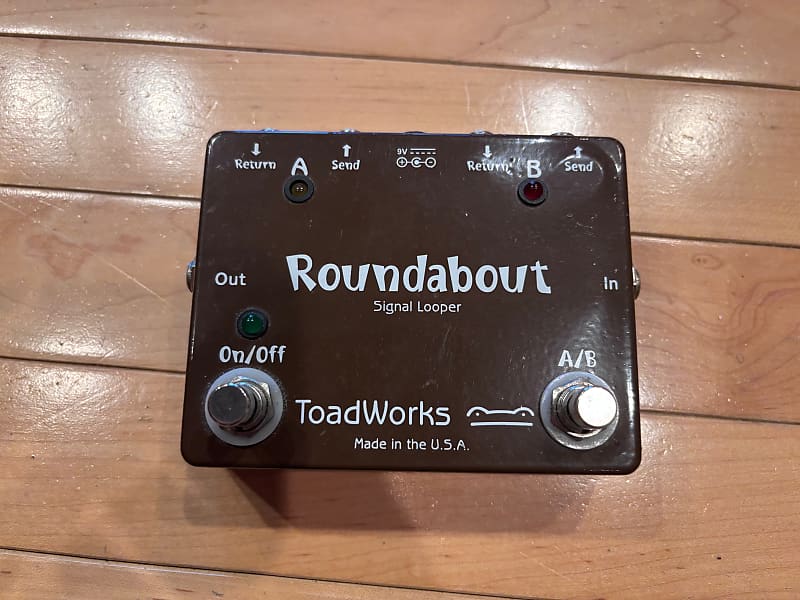 Toadworks Roundabout Signal Looper Early 2000's - Brown | Reverb